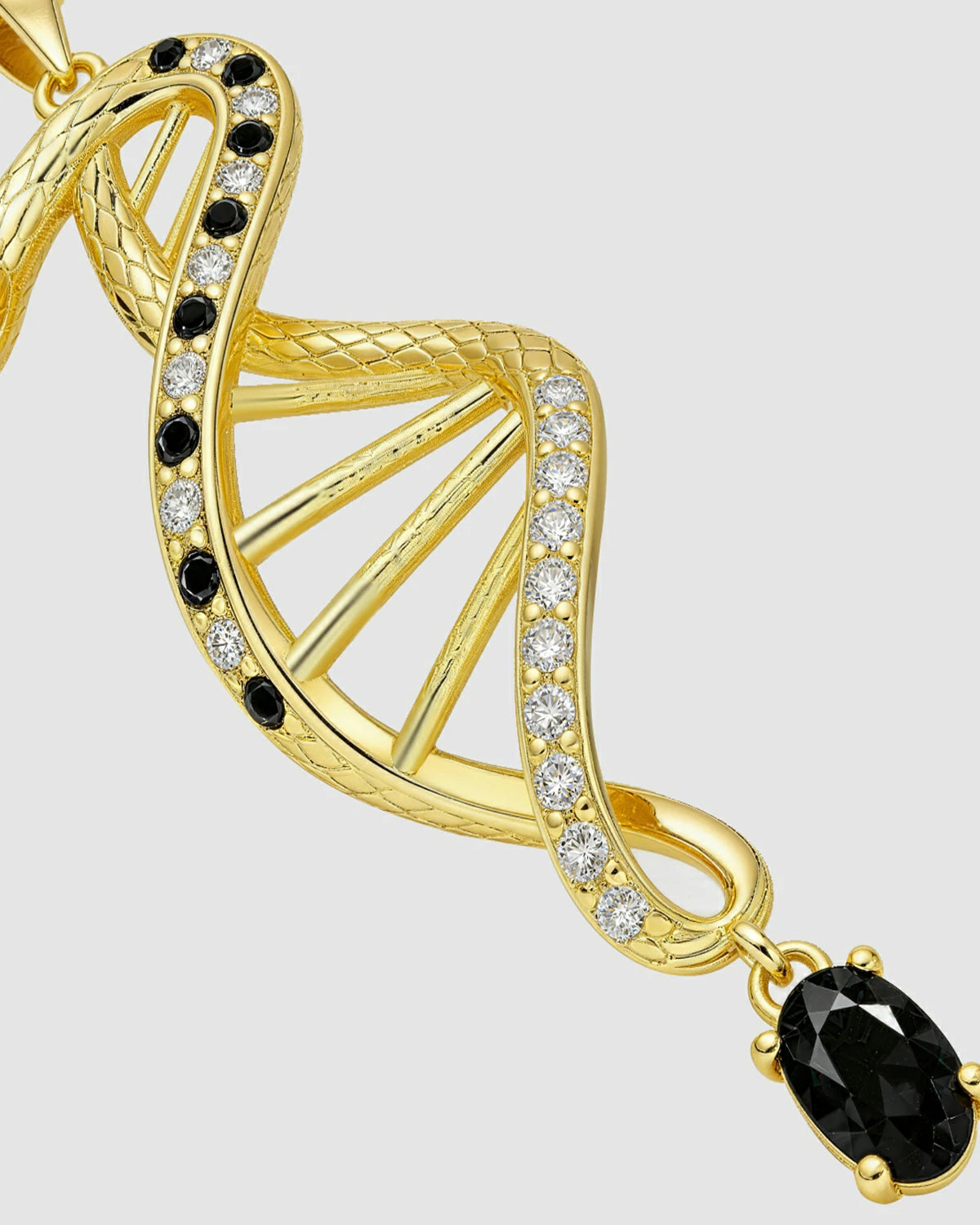 Serpent Gene · DNA Pendant Necklace